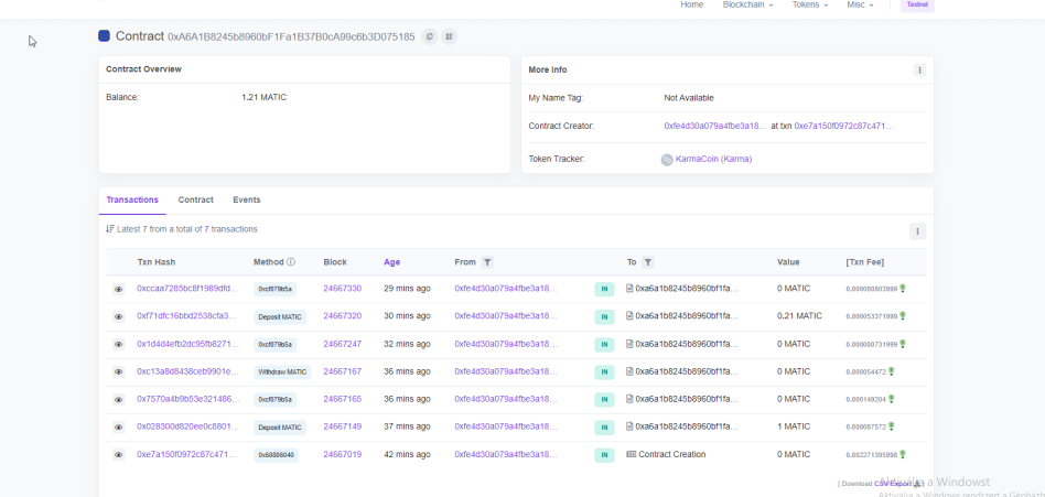 Karma Coin · ETHGlobal Showcase